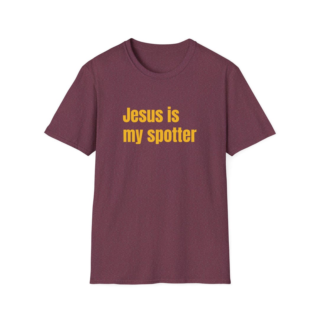 Jesus is My Spotter - Etsy