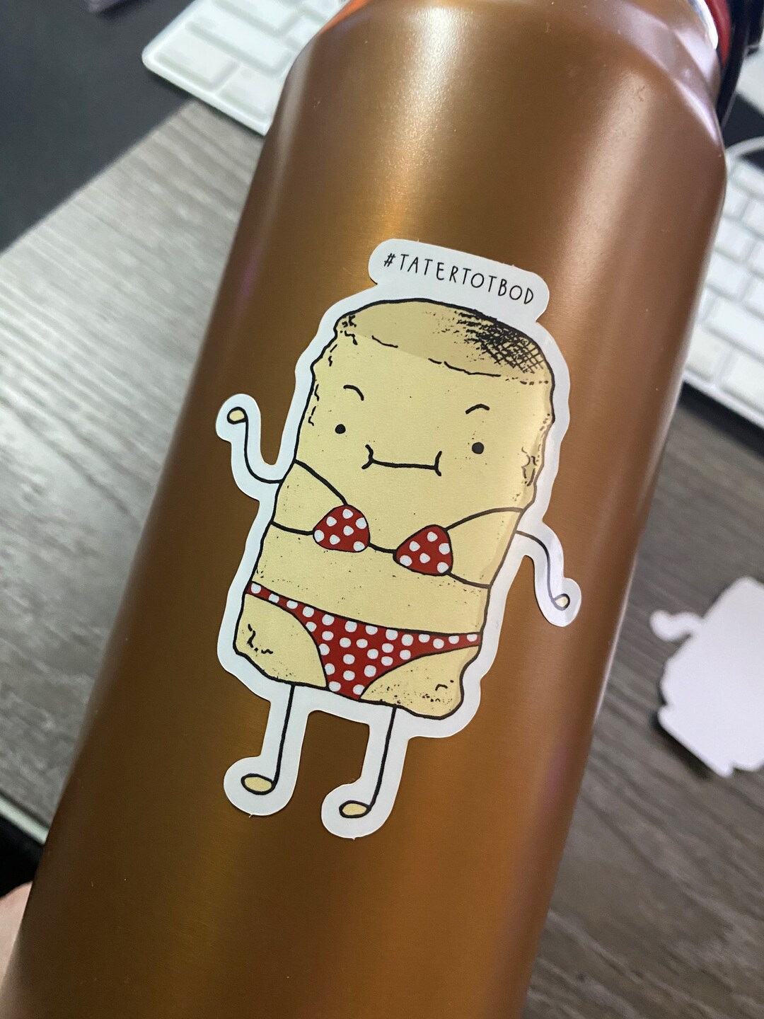 TATER-TOT-BOD Die Cut Sticker Laptop Sticker Stickers - Etsy