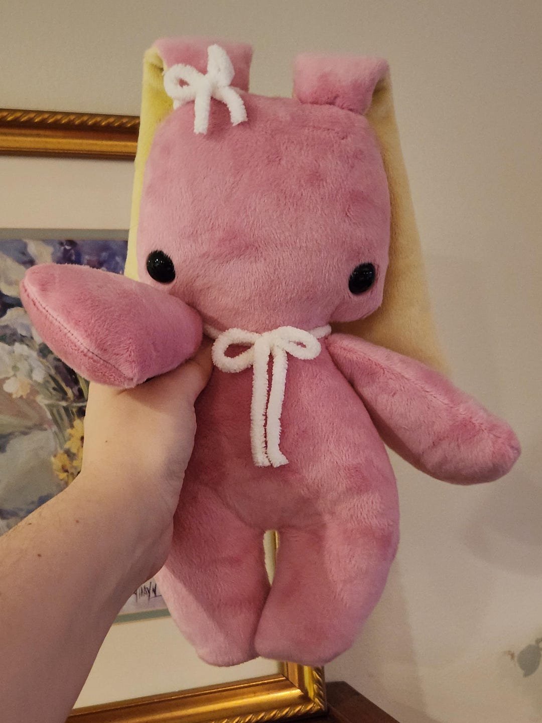 Weird Bunny, Bunny Plushie, Plushies, Handmade, Art Doll, Handmade ...