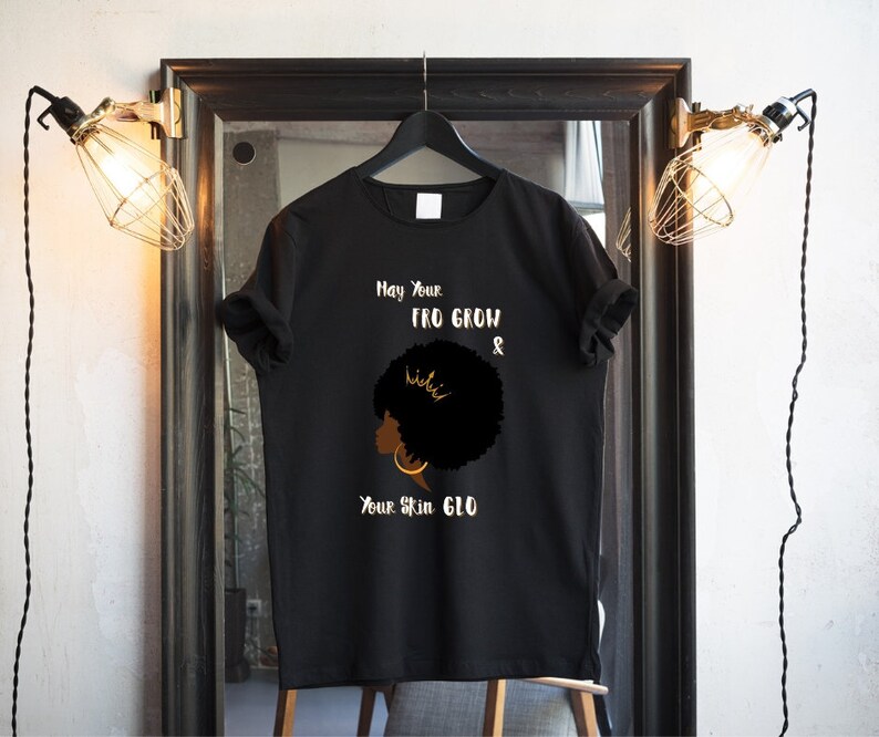 African Women, Black History, Afro Queen, Fro & Glo, Svg T-shirt File ...