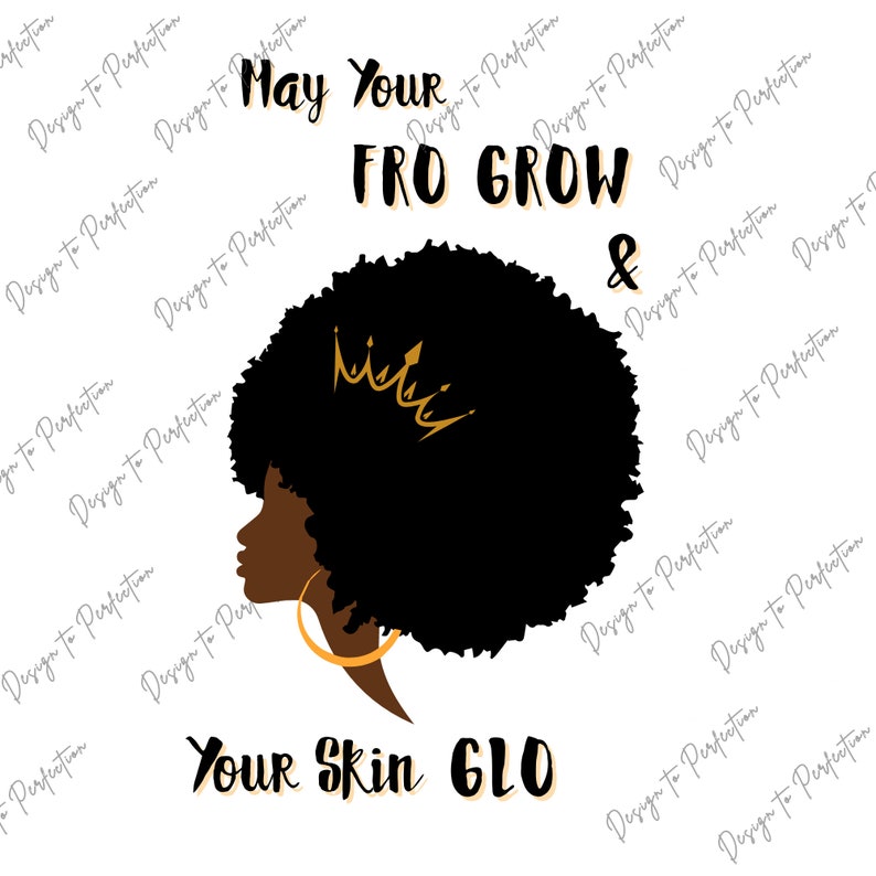 African Women, Black History, Afro Queen, Fro & Glo, Svg T-shirt File ...