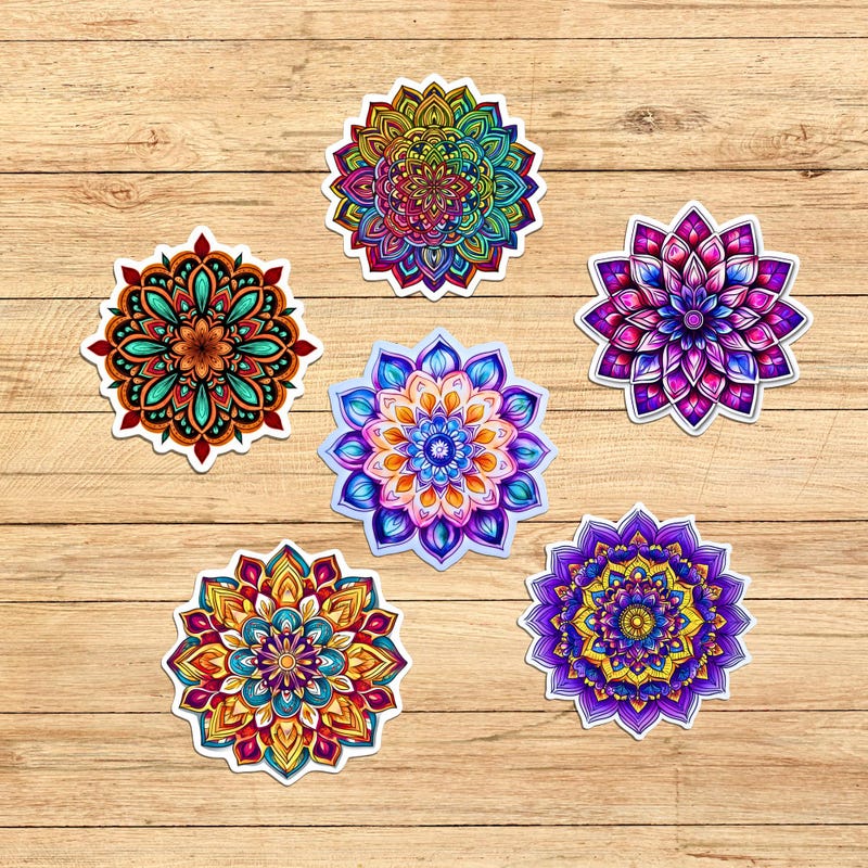 Mandala Decal - Etsy