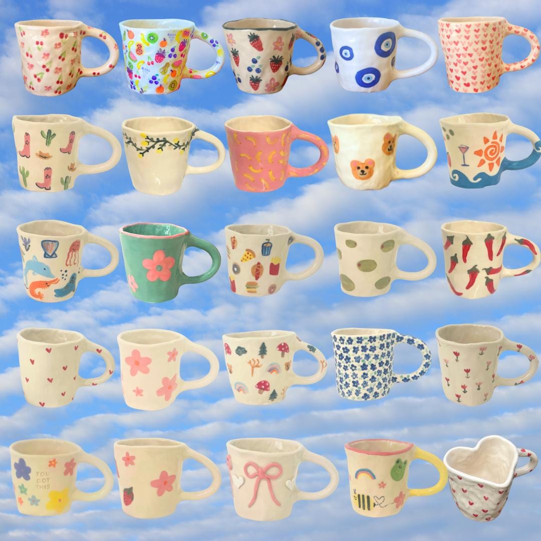 Handmade Ceramic Mug Collection – Choose Your Design - Etsy Australia