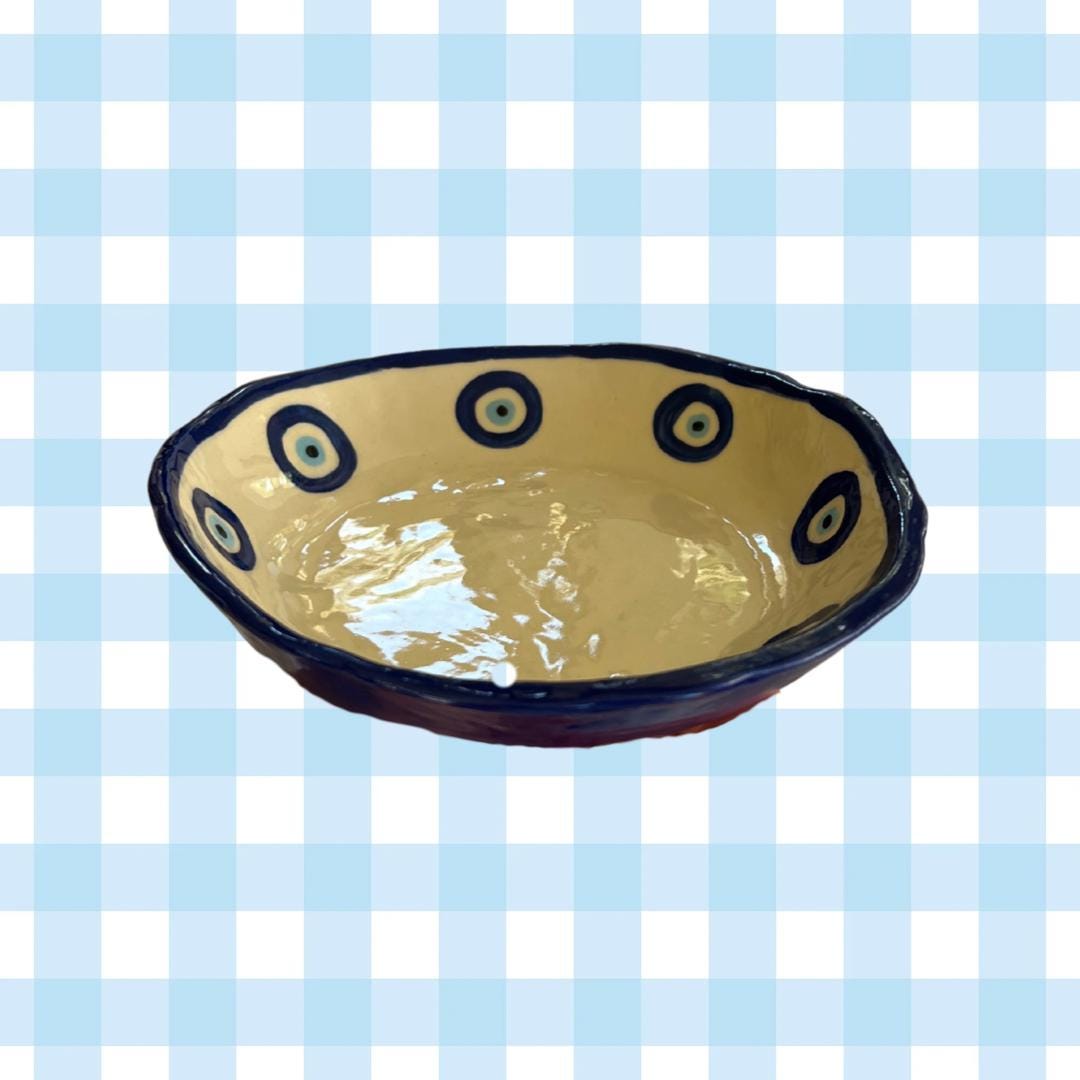 Pre-order: Evil Eye Bowl Hand Made Ceramic - Etsy