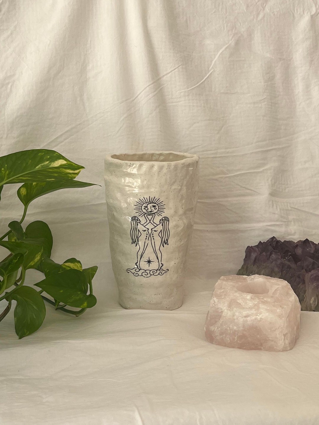 Handmade Ceramic Spiritual Range Vase- Made to Order - Etsy