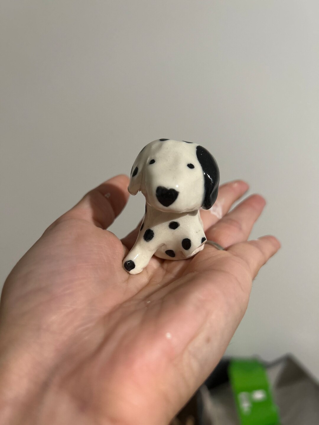 Ceramic Dalmation FAULTY Dog - Etsy
