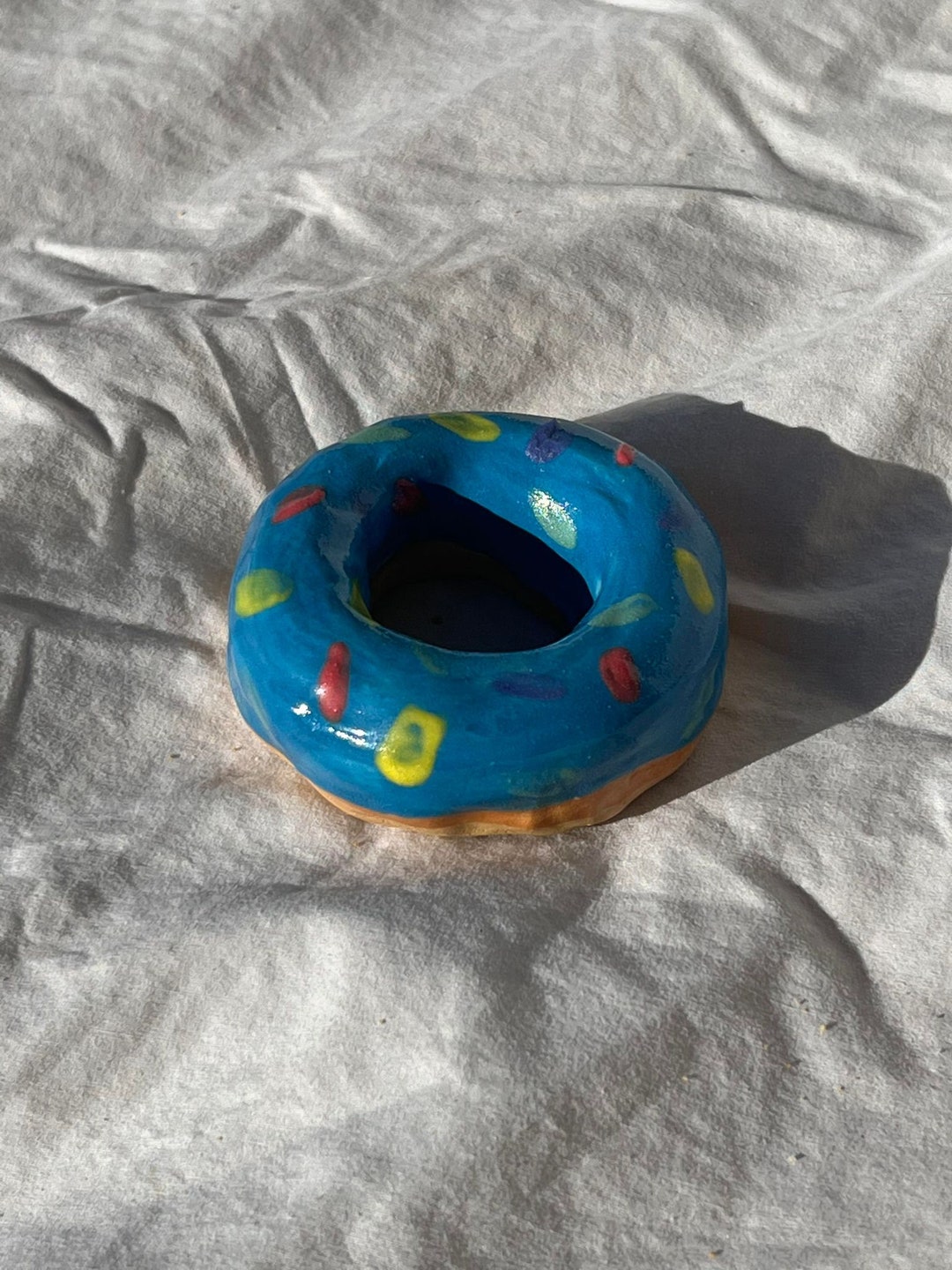 Handmade Ceramic Mini Donut - Etsy