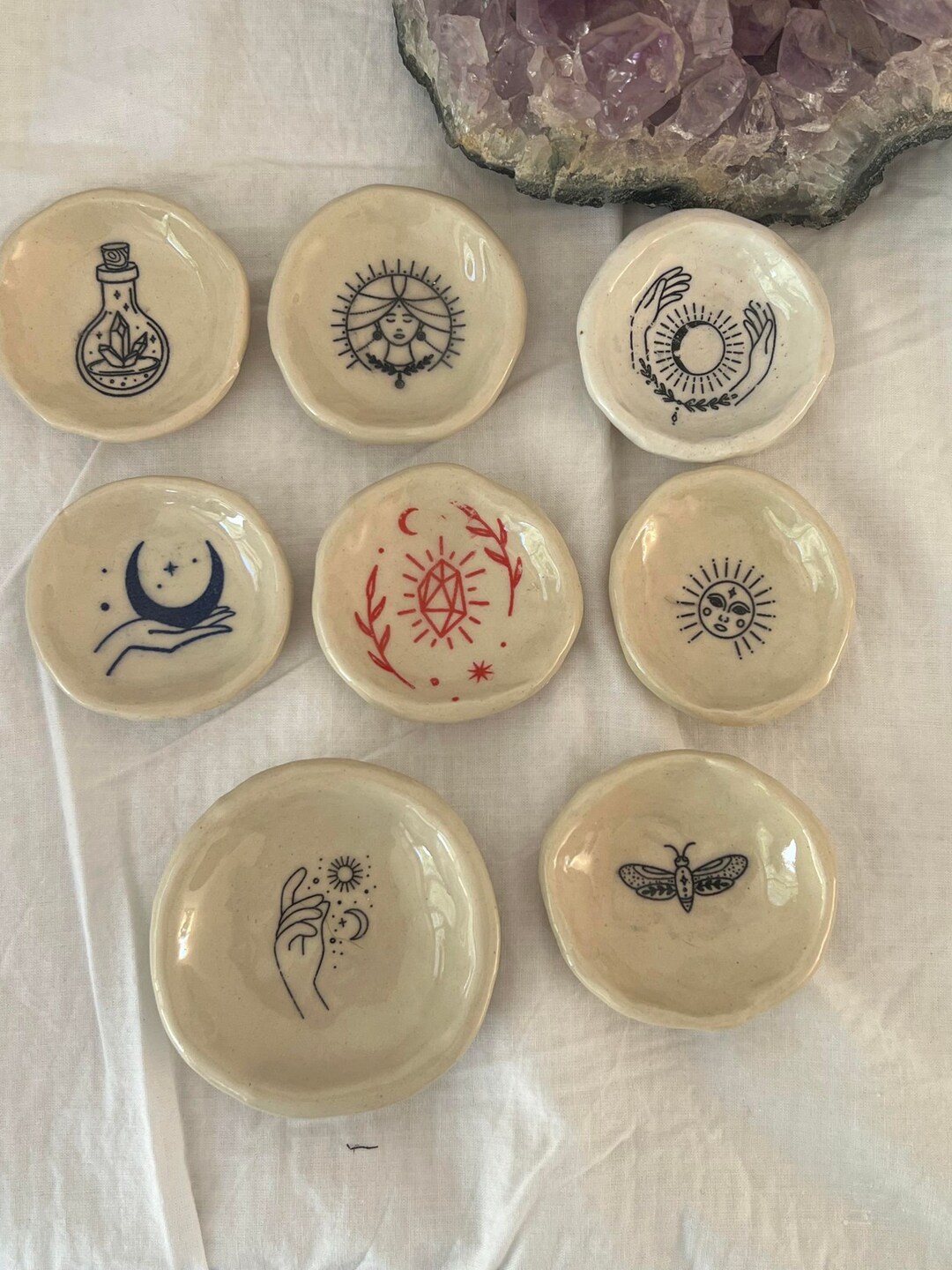 Handmade Ceramic Small Trinket Dish - Etsy Australia