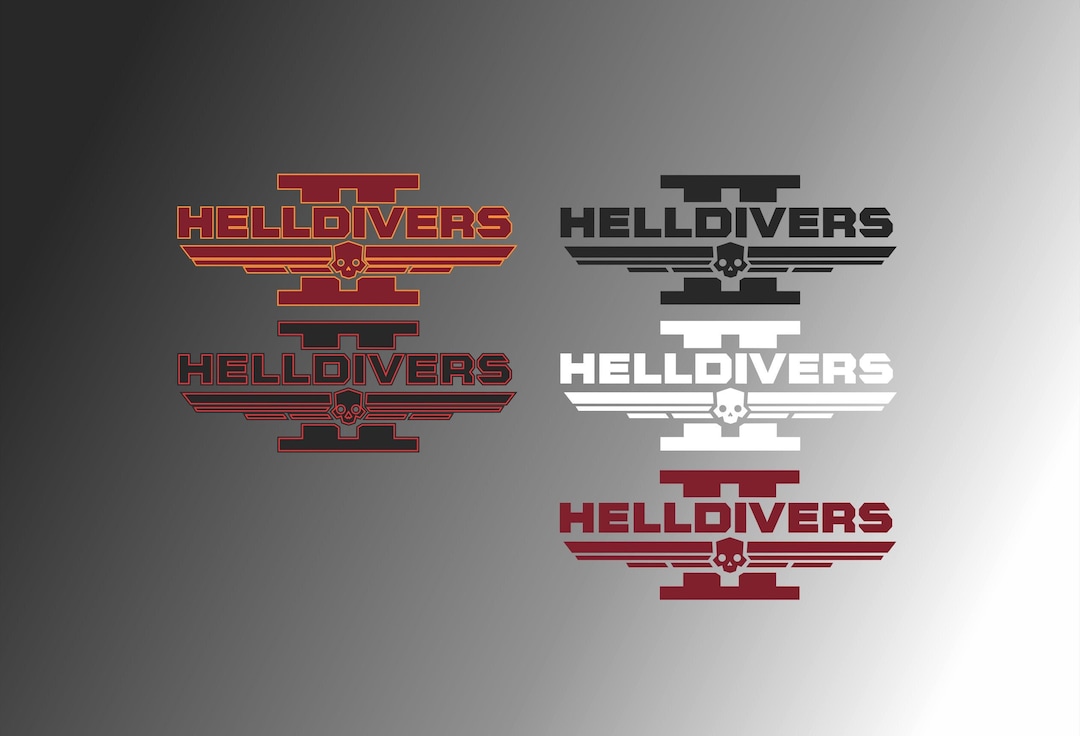 Helldivers 2 Logo PNG FILES - Etsy Australia
