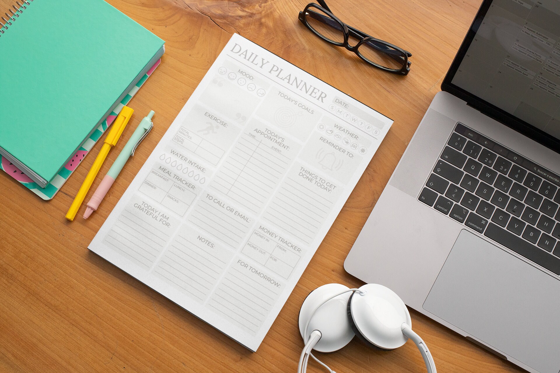 Daily to Do List Printable Daily Planner Daily Schedule - Etsy