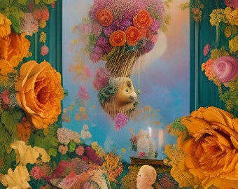 Lucid Dreams, A 20 Page, Adult Coloring Book by Roger A. Feltman ...