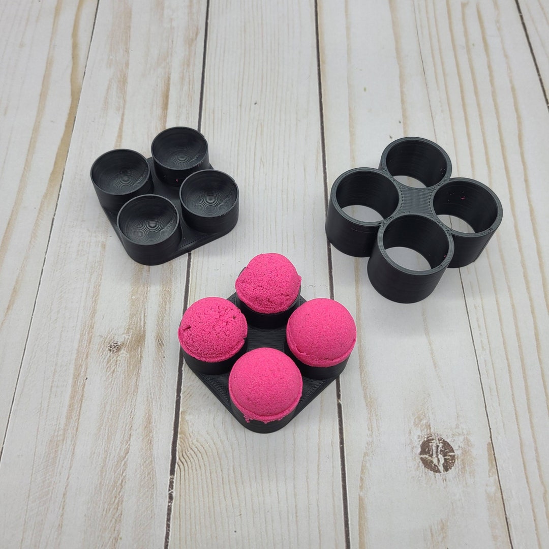 4 X 1 Inch Sphere Shaped Bath Bomb Mold / Shampoo Press Mould - Etsy