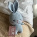 Blue Crochet Bunny | Handmade Toys | Amigurumi - Etsy