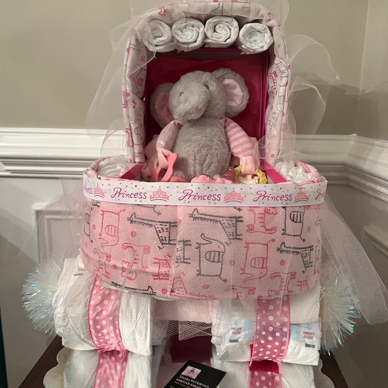 Diaper Cake Bassinet - Etsy