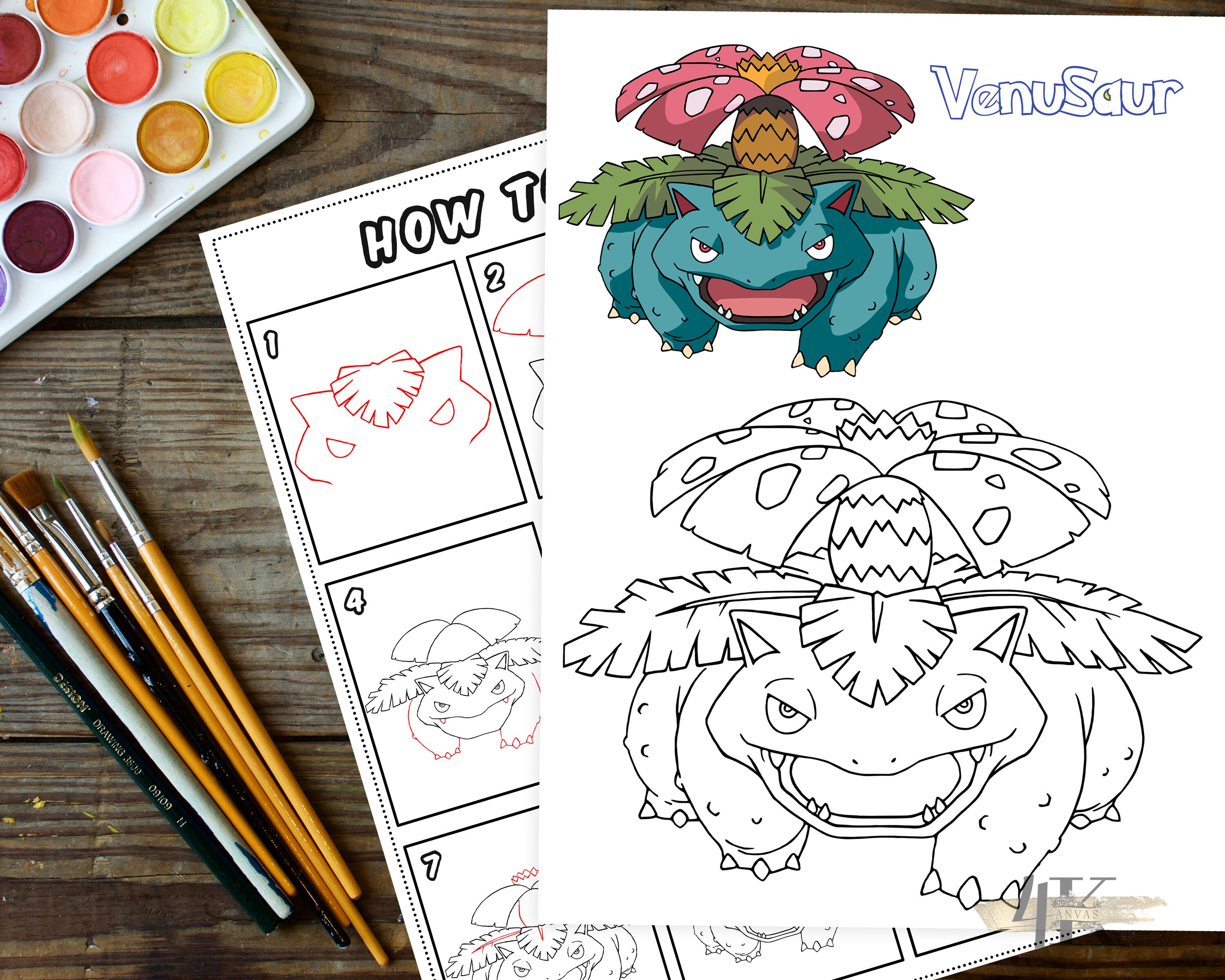 How to Draw Pokemon, Learn to Draw Pokemon Characters Step by Step ...