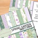 SPRING GARDEN - Easter Digital Papers - Violet & Green, Easter and ...