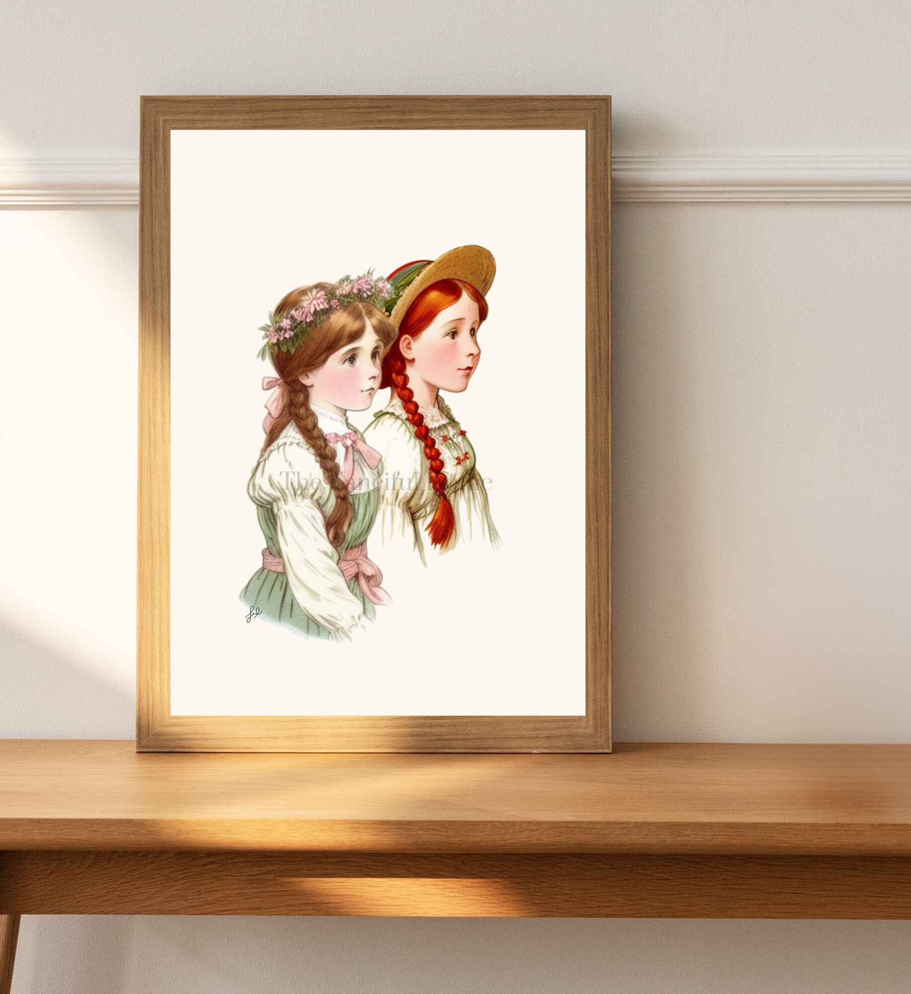 Anne and Diana of Avonlea, Kindred Spirits, Anne of Green Gables ...