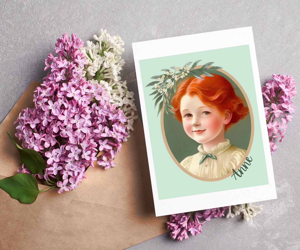 Anne of Green Gables Art, Anne With an E Art, Anne Gilbert & Diana ...