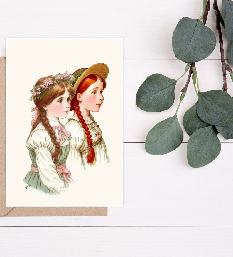 Anne and Diana of Avonlea, Kindred Spirits, Anne of Green Gables ...