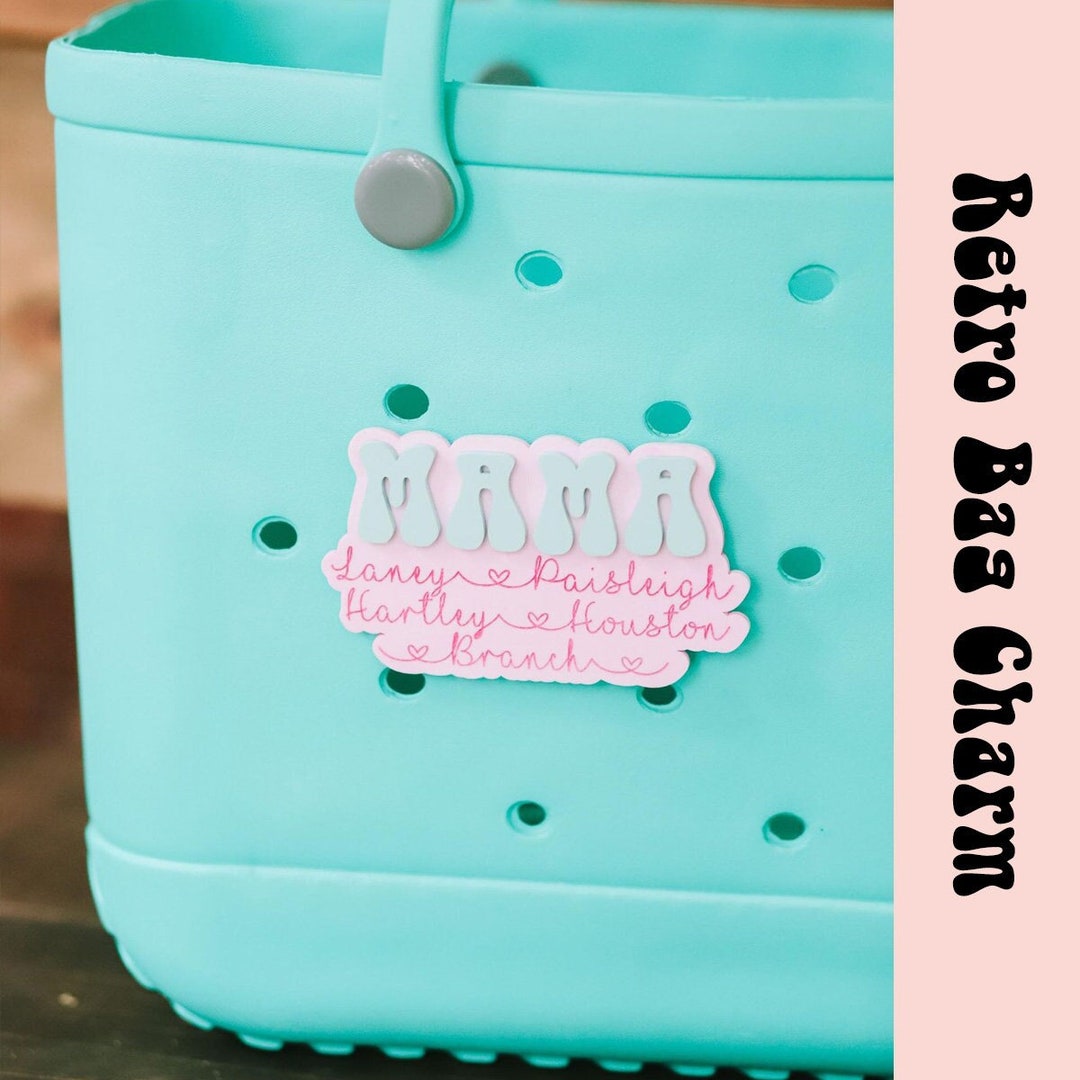 Bogg Bag Charm, Monogram Bag Tag, Bag Charm, Bag Tag, Gift for Mom ...