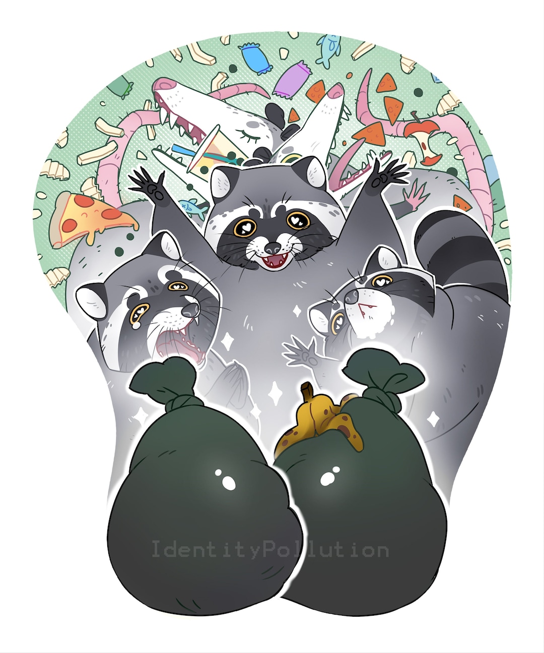 Trashy 3D Mouse Pad - Etsy