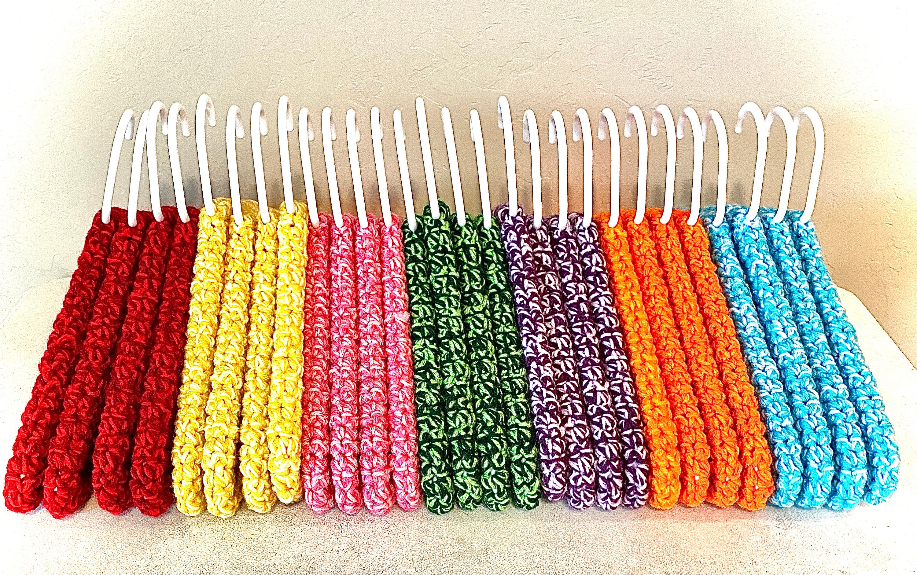 Crochet Non-slip Hanger Cover Pattern: Beginner Friendly (PDF Digital ...