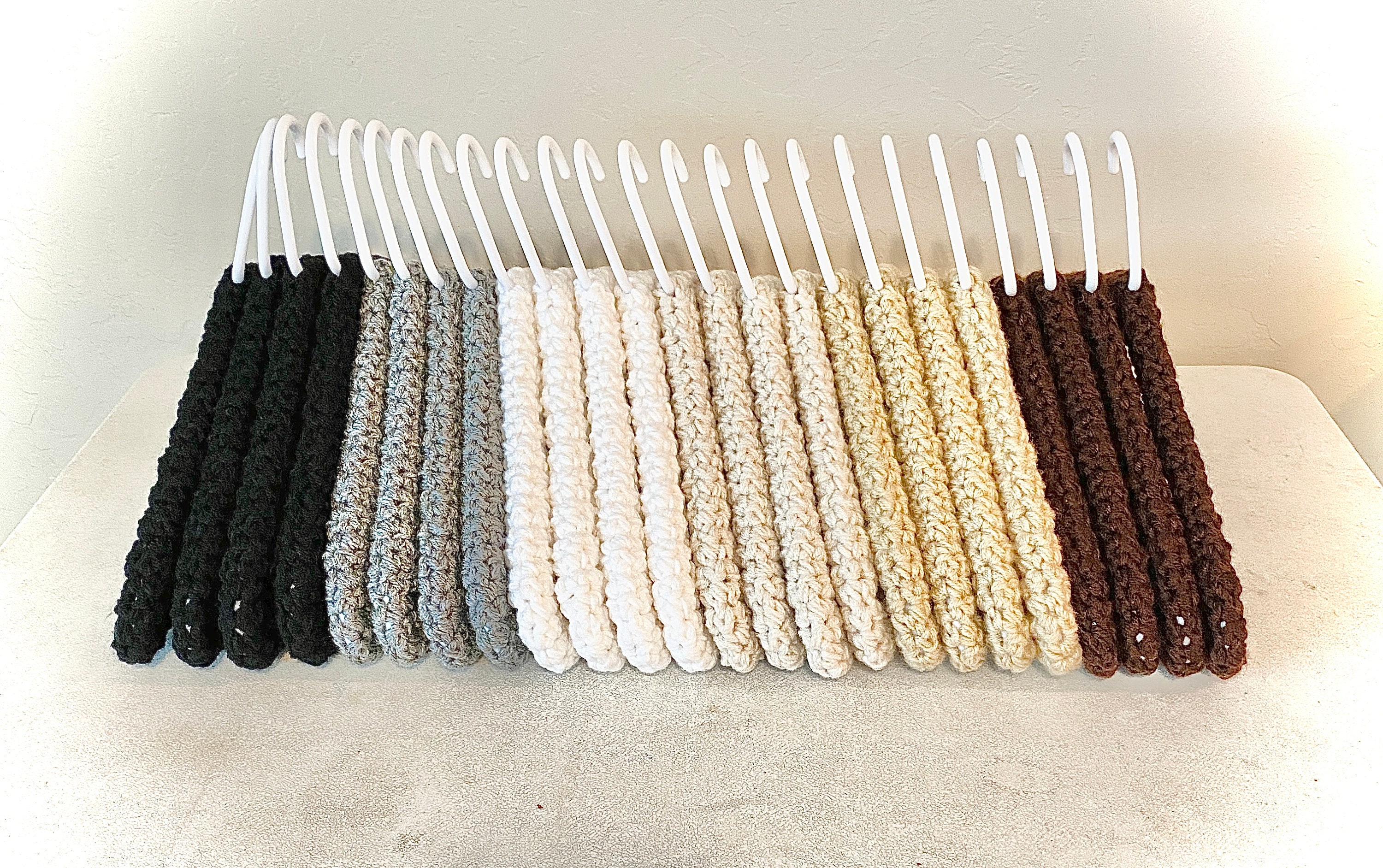 Crochet Non-slip Hanger Cover Pattern: Beginner Friendly (PDF Digital ...