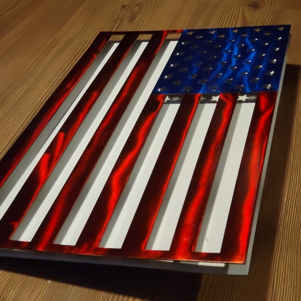 Metal American Flag - Etsy