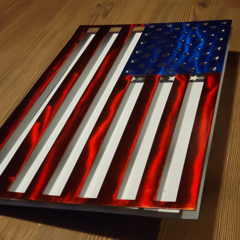 Metal American Flag - Etsy