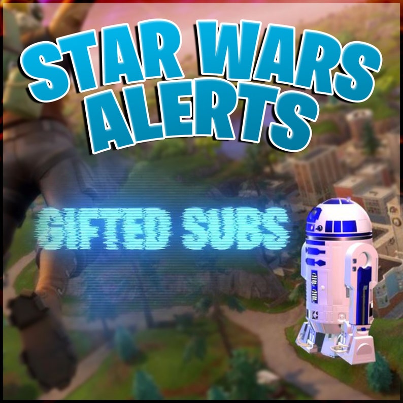 Animated R2D2 STAR WARS Twitch Alerts - R2D2 | Stream Alerts, Twitch ...