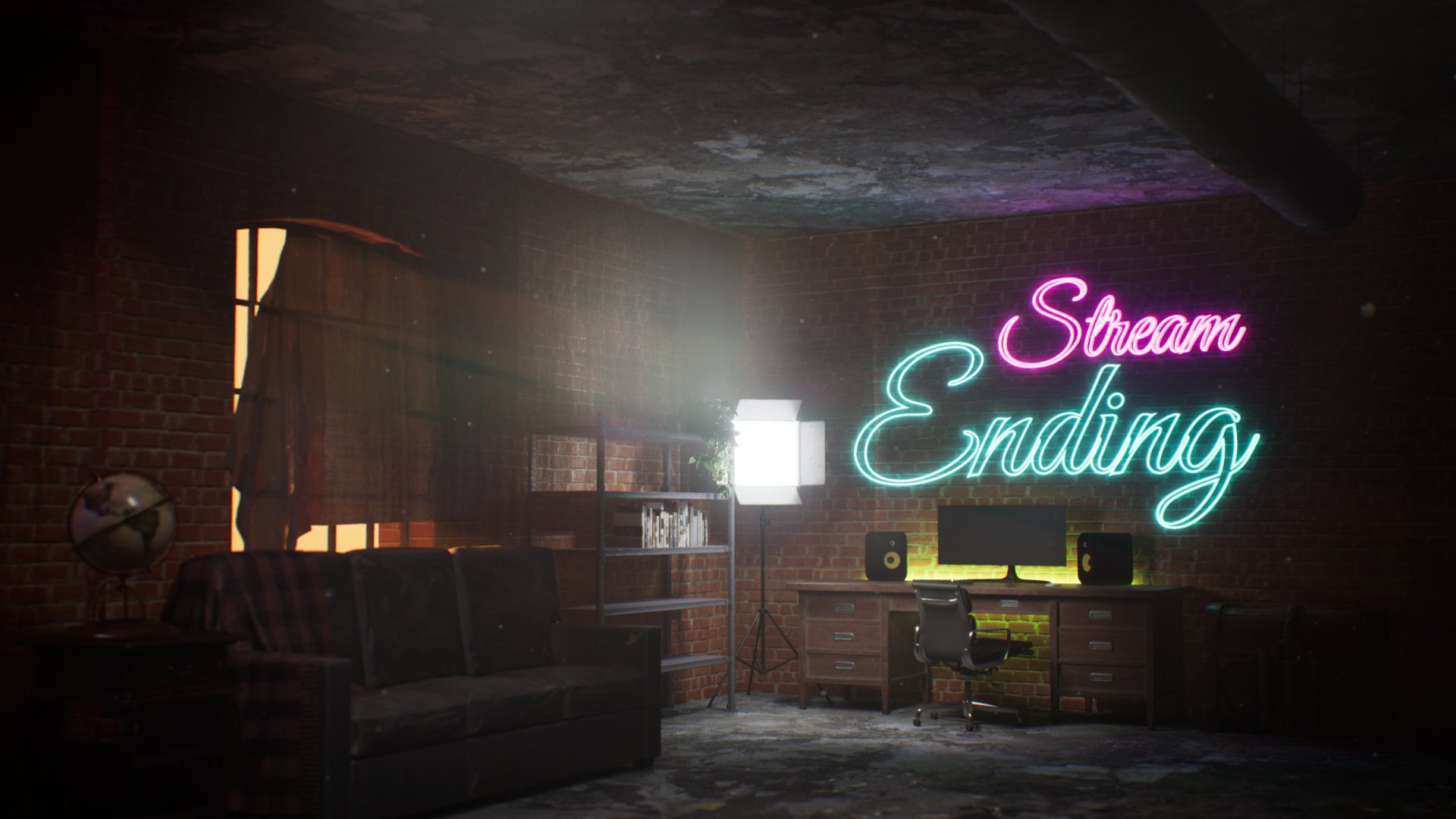 3D Animated Twitch Overlays Stream Overlay Package, Twitch Stream ...