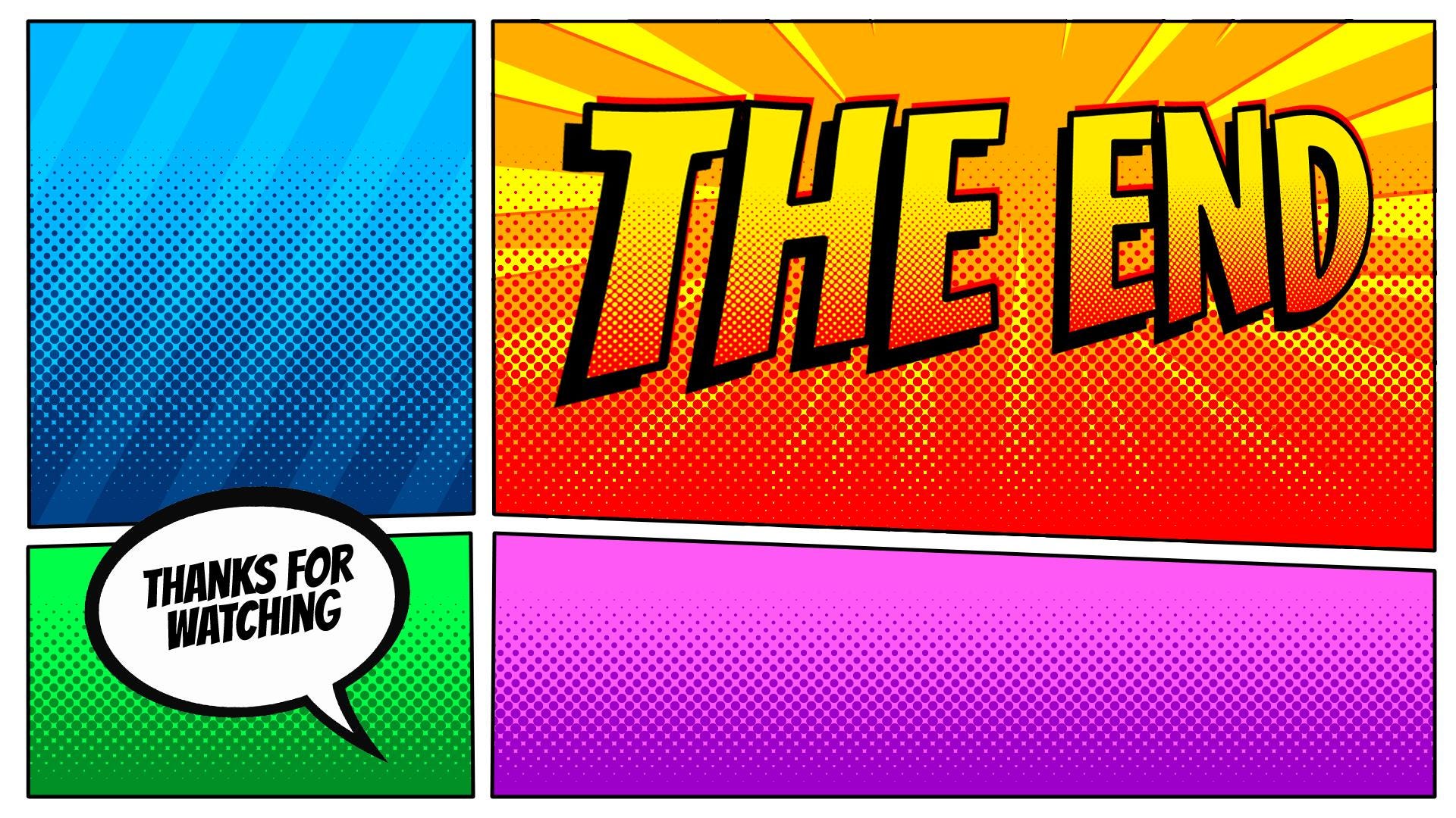 3D Animated Twitch Overlays COMIC Stream Overlay Package, Twitch Stream ...