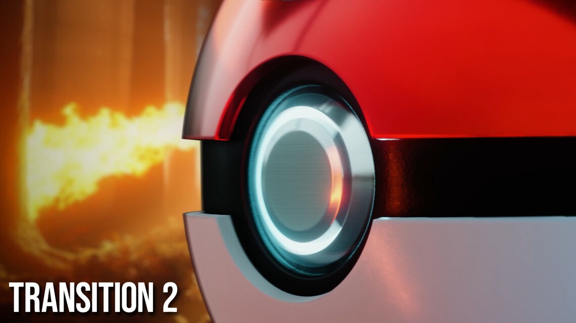 Animated POKEMON POKEBALL Transition Pack - 4x Pokemon Pokeball ...