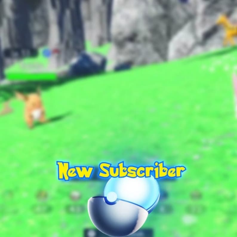 Animated POKEMON Twitch Alerts - Pokemon Pokeball | Stream Alerts ...