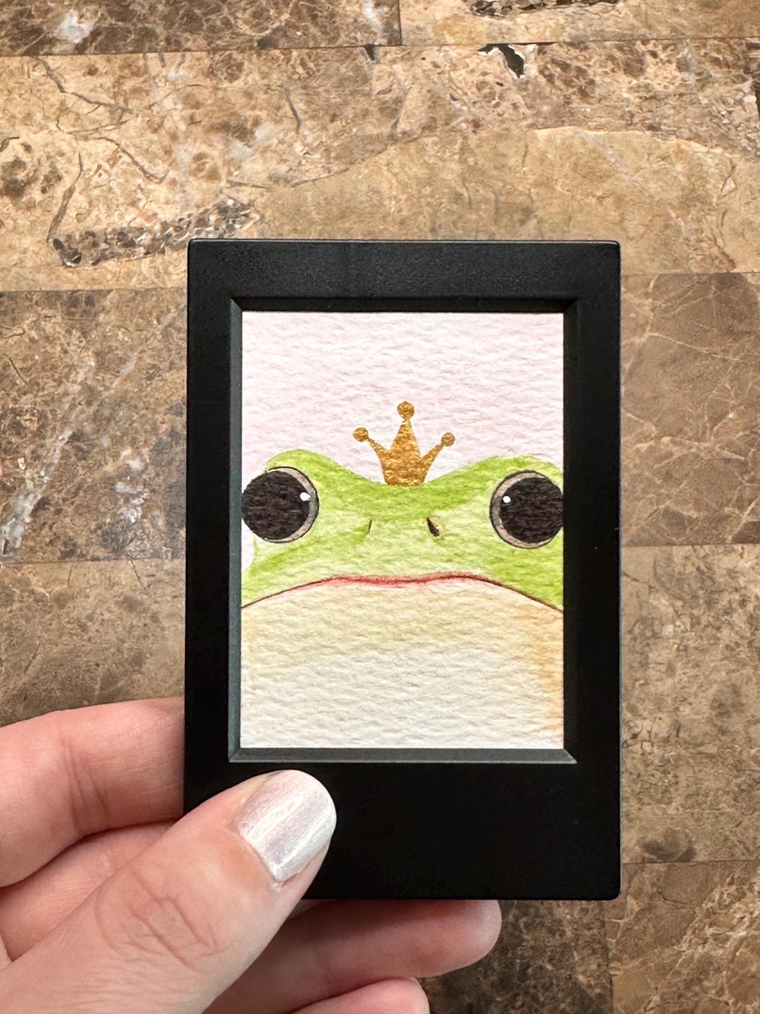 Original “fairy Frog Mother”, Desk Accessories, Office Decor, Frog ...