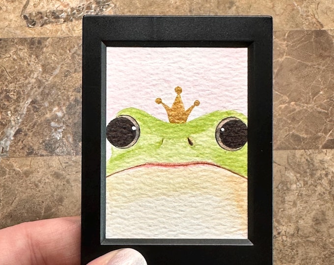 Please Be Nice to Me, I'm Very Small Frog Desk Companion Cute Coworker ...