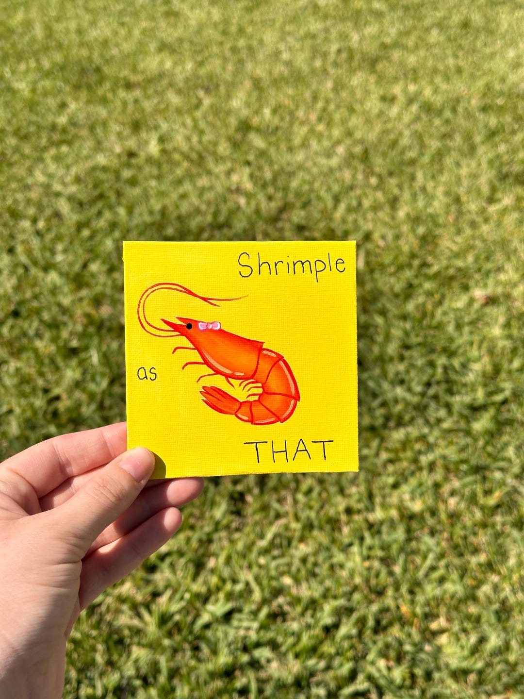 Original “shrimple as That”, Desk Accessories, Office Decor, Shrimp ...