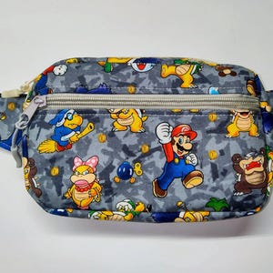 Super Mario Fanny Pack: Adjustable Crossbody Bag - Etsy