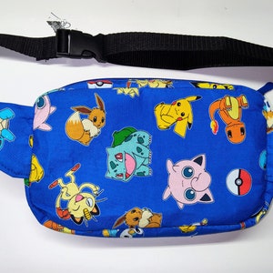 Pokemon Fanny Pack, Pikachu Fanny Pack, Charmander Fanny Packs, Pokemon ...