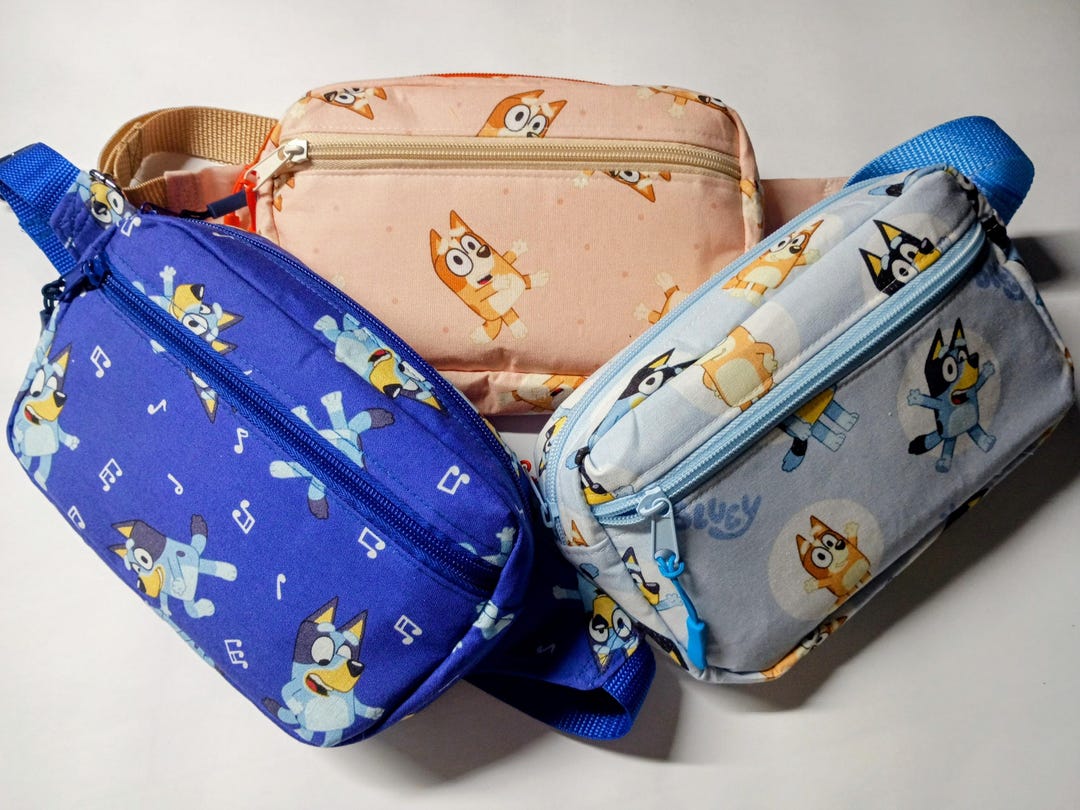 Bluey and Bingo Print Kids Fanny Pack, Crossbody Bag - Etsy