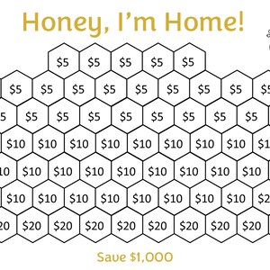 Honey, I'm Home! Savings Challenge| House Down Payment| Emergency Fund ...