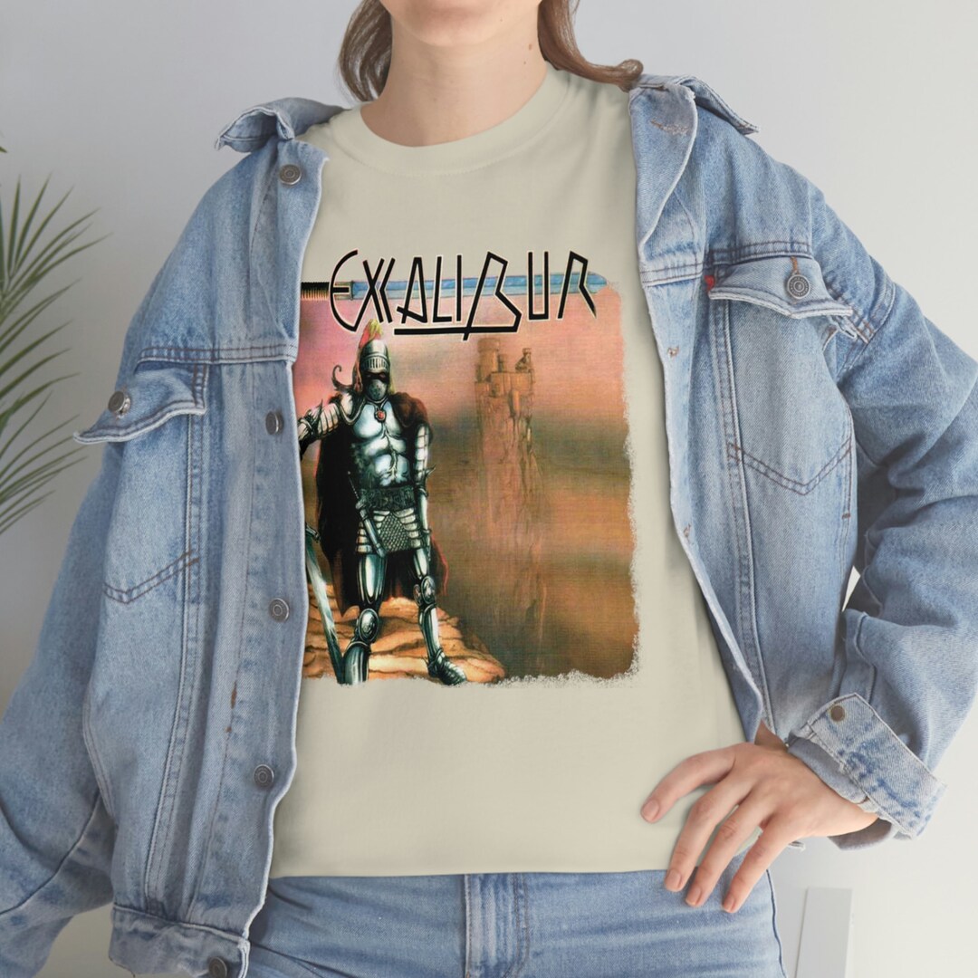 Excalibur Band Poster Album Cover T Shirt All Sizes S-5XL Hard Rock ...