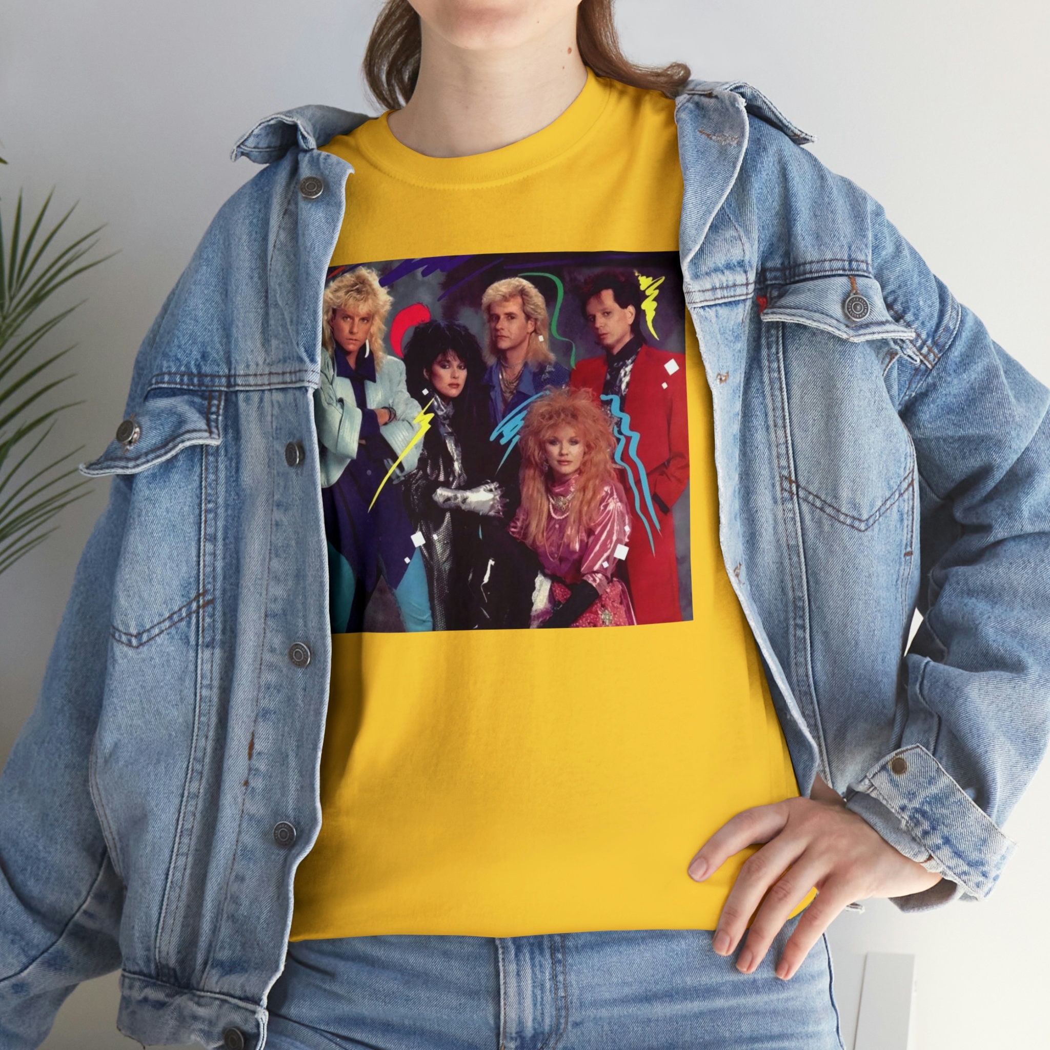 Heart Band Poster Album Cover T Shirt All Sizes S-5XL Hard Rock Vintage ...