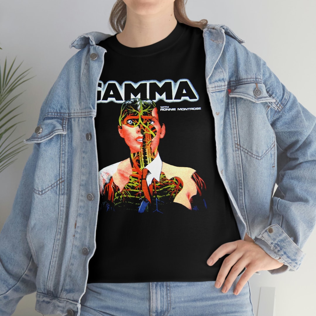 Gamma 1 1979 Ronnie Montrose Album Poster Cover T Shirt All Sizes S-5XL ...