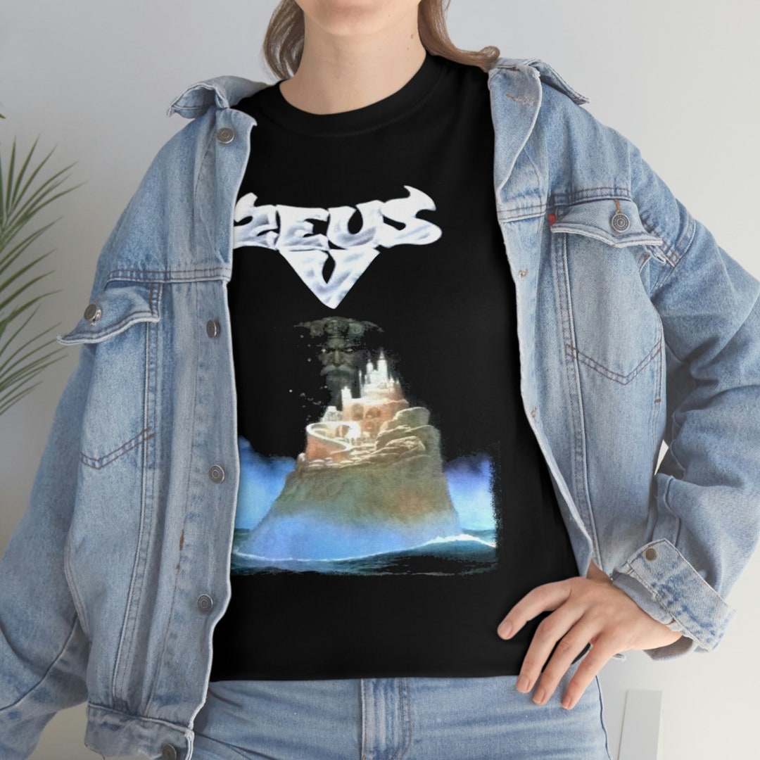 Zeus V Band Poster Album Cover T Shirt All Sizes S-5XL Hard Rock ...