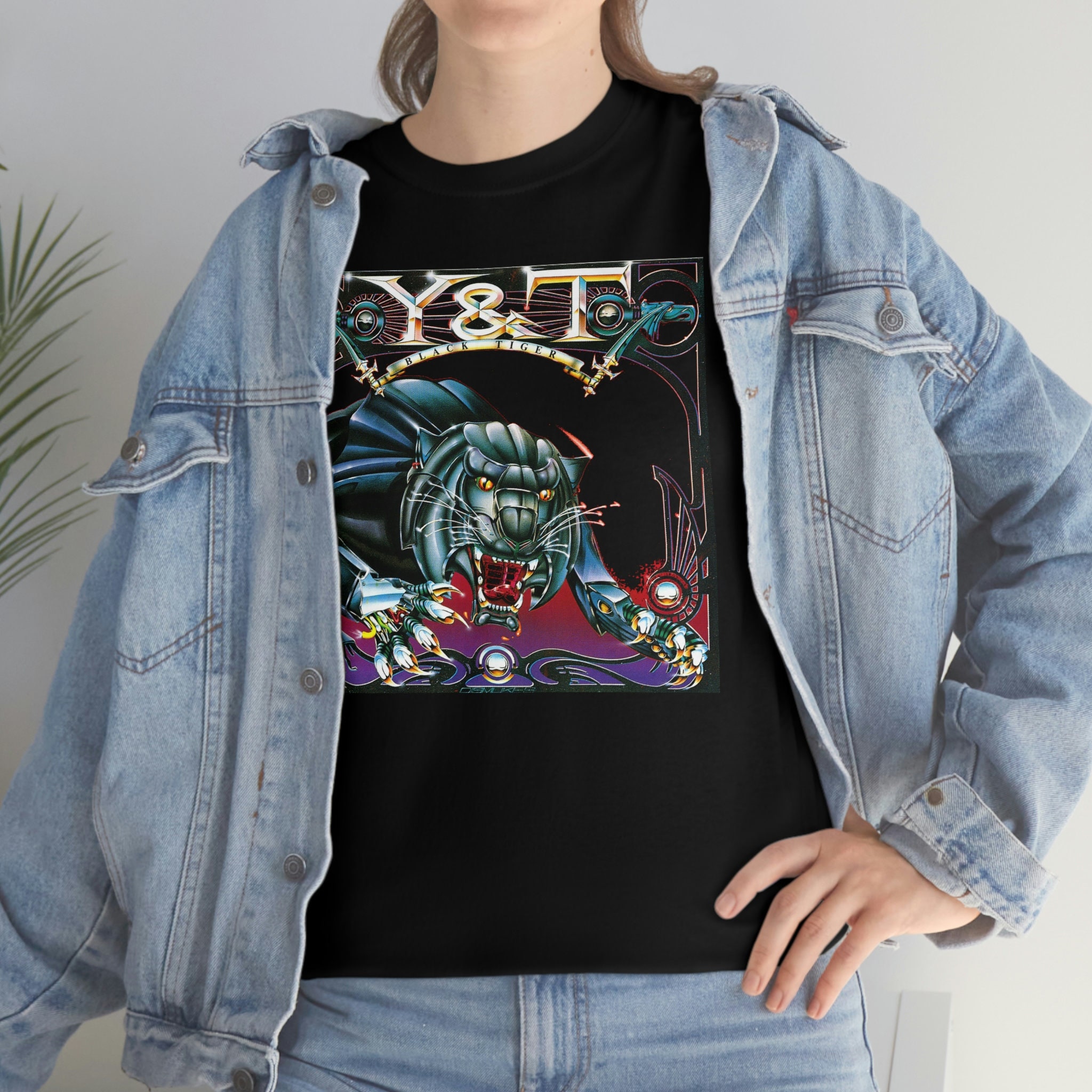 Y&T Black Tiger Band Poster Album Cover T Shirt All Sizes - Etsy