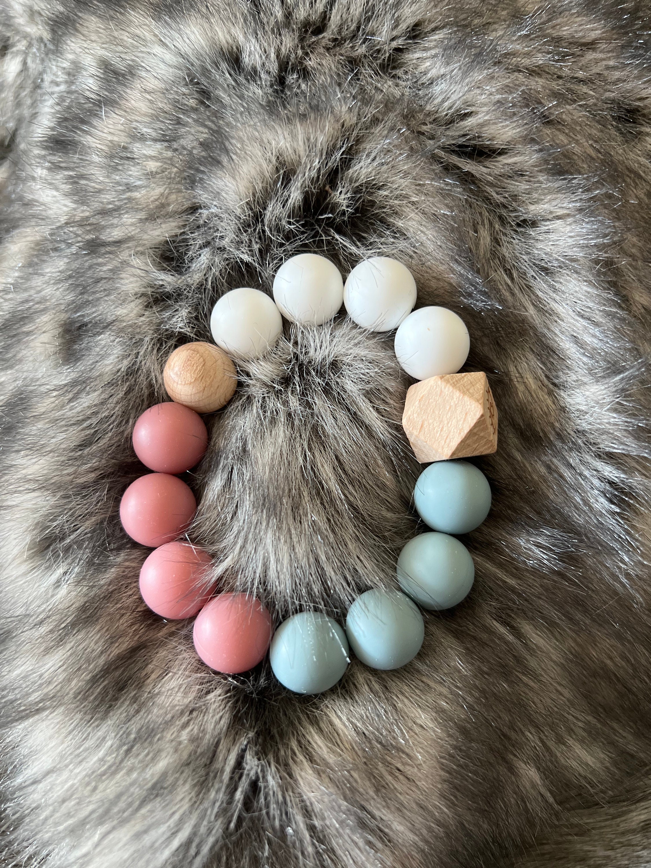 Silicone Bead Bracelet - Etsy