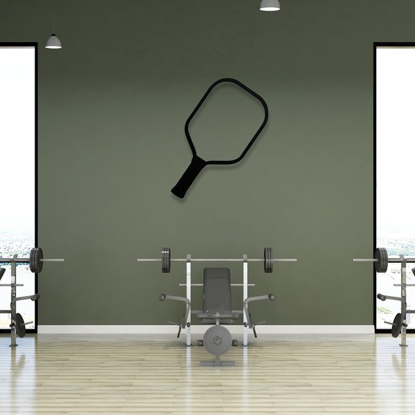 Pickleball Paddle Metal Wall Art - Etsy