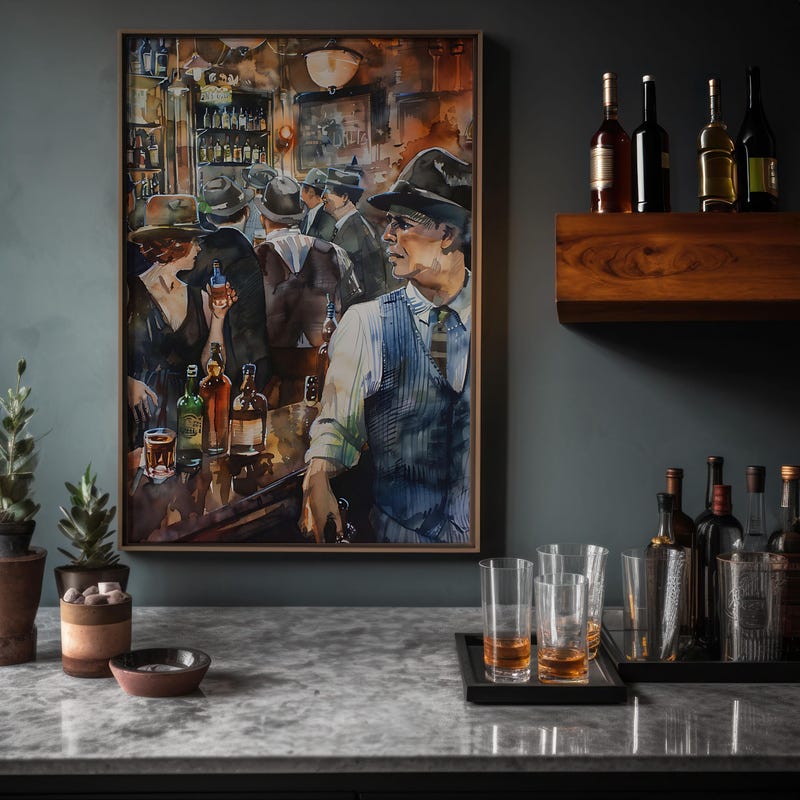 Vintage Bar Decor - Etsy