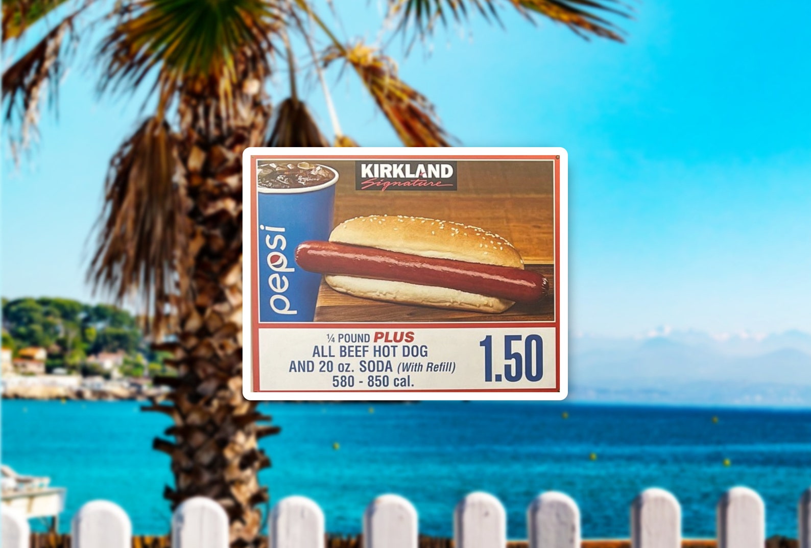 Costco Hot Dog Meme Sticker - Etsy